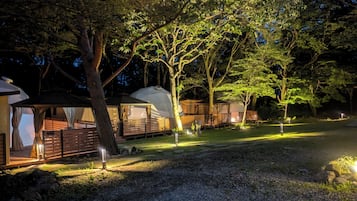 Terrenos do alojamento