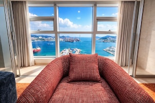 De Mer Prestige Suite_Ocean view | Wi-Fi de cortesia, roupa de cama