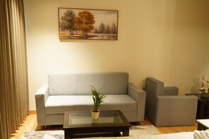 Suite, vista para o jardim