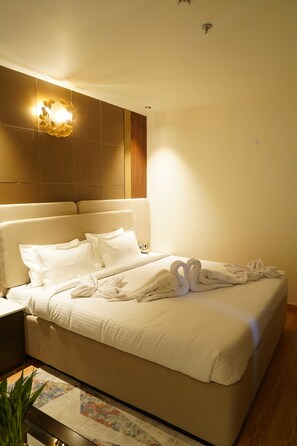 Suite, vista para o jardim