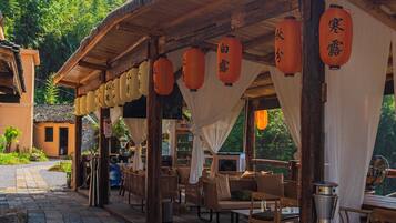 Refeições ao ar livre