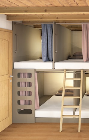 Dormitório Partilhado Comfort | Roupa de cama fornecida 