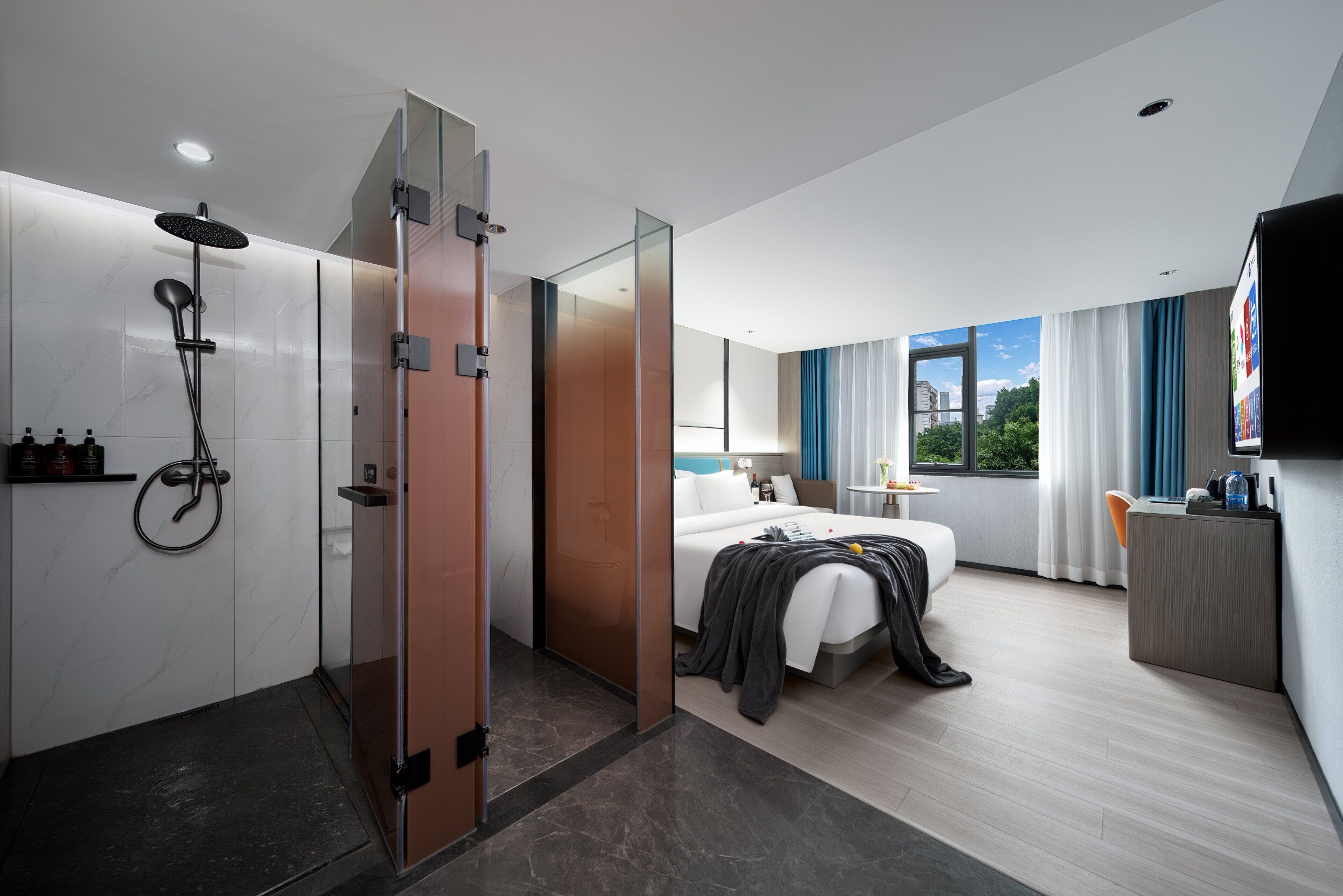 Quarto Duplo de Luxo, Vista para a cidade