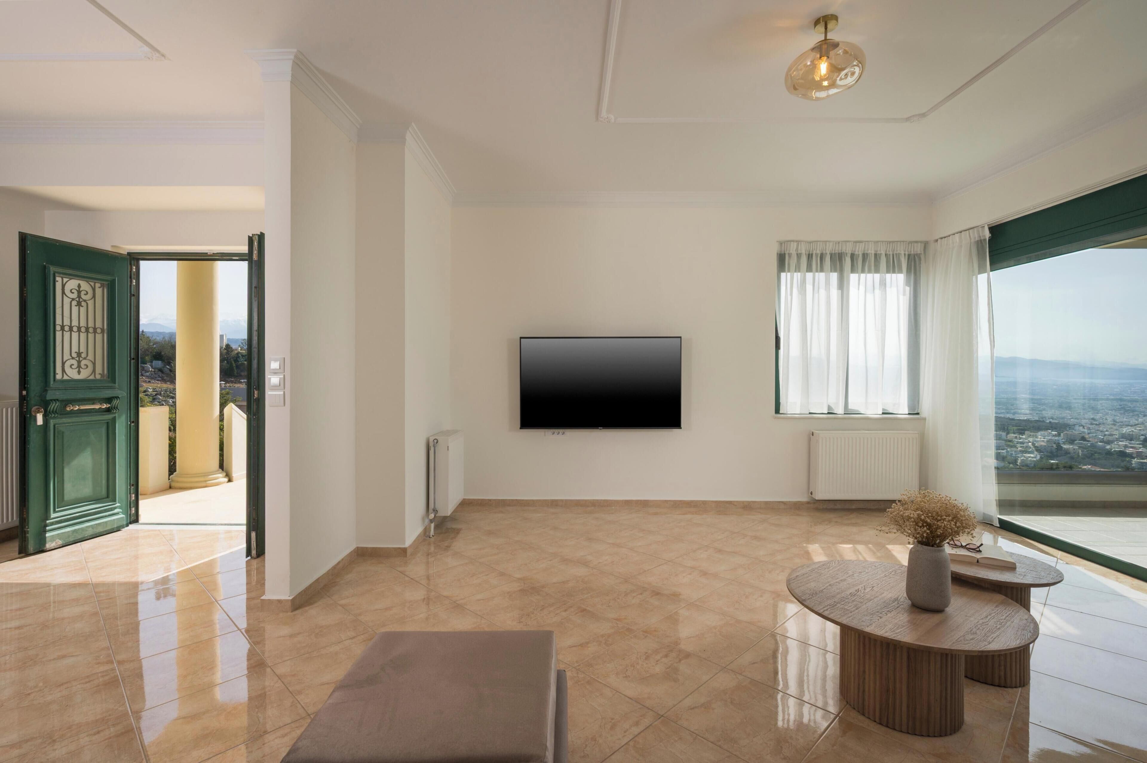 Vila superior, vista para o mar | Parte interna