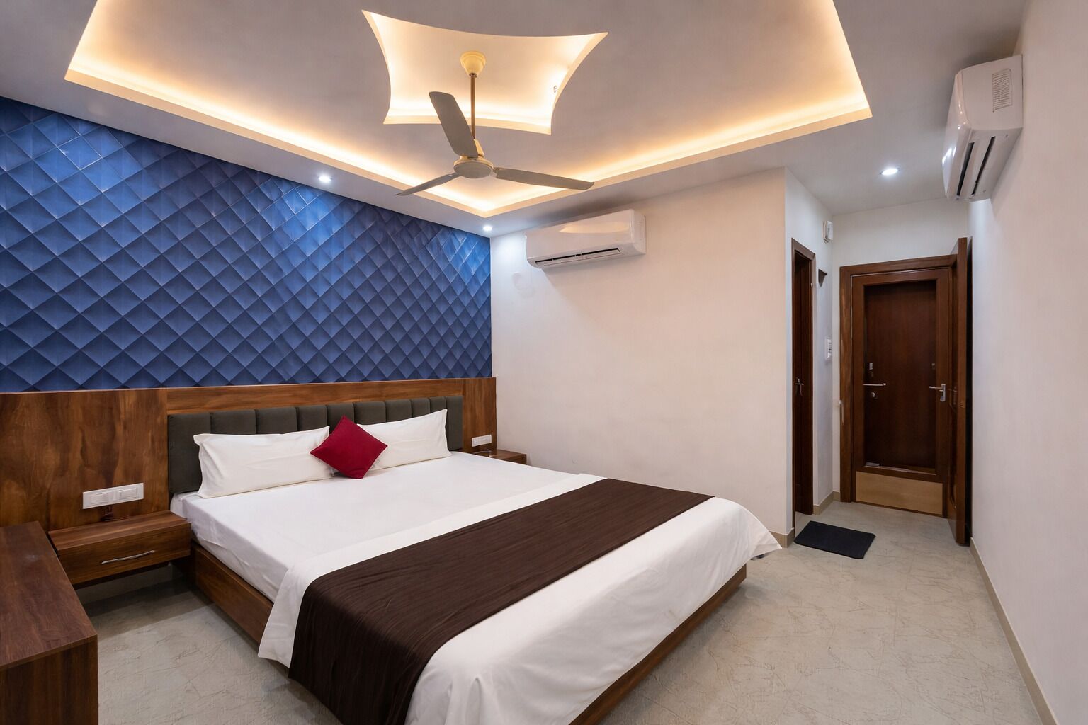 Quarto solteiro luxo, vista para a cidade