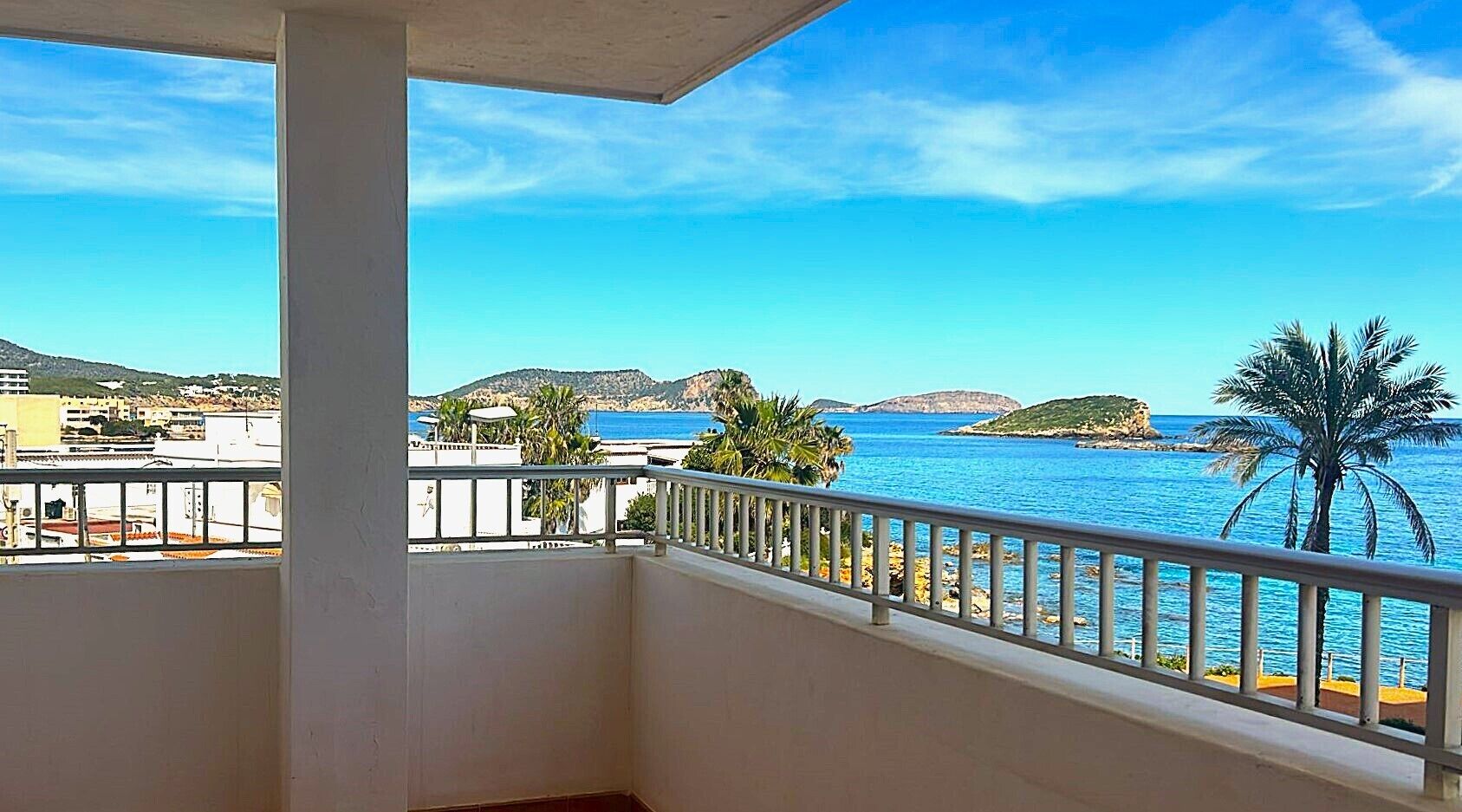 Apartamento Superior, 2 quartos, varanda, vista para o mar | Terraço/pátio interior