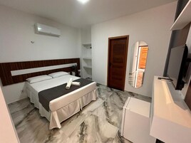 Quarto Duplo Deluxe, varanda, vista para o jardim