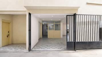 Entrada do alojamento