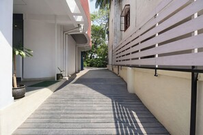 Entrada do alojamento