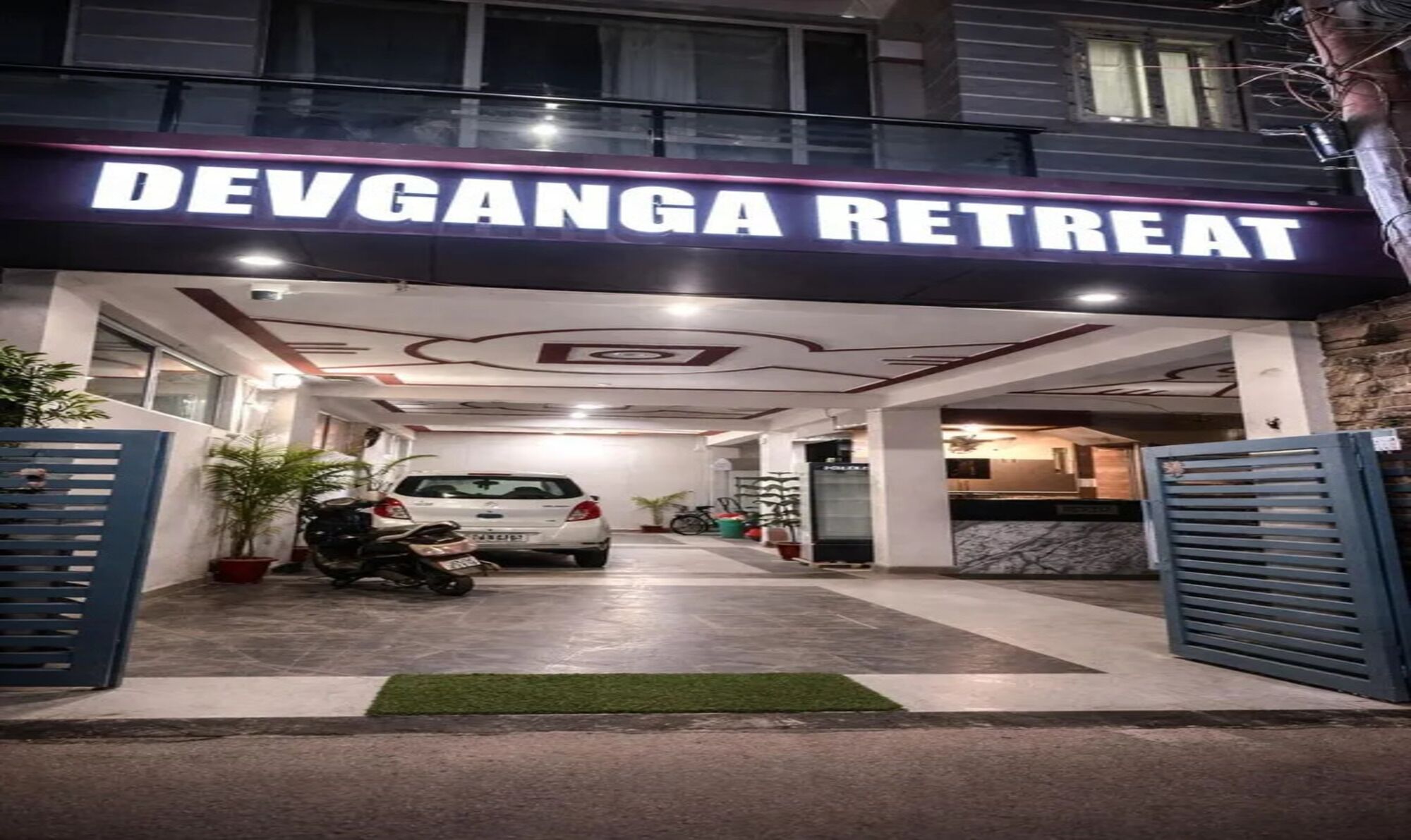 Entrada da propriedade