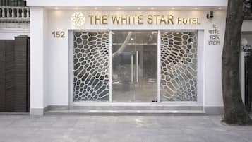 Entrada do alojamento