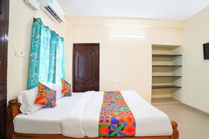 Lençóis de algodão egípcio, roupa de alta qualidade, cofre no quarto 