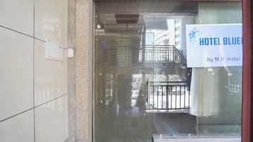 Entrada do alojamento