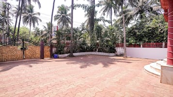 Entrada do alojamento