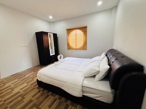 Vila família, 2 quartos, vista para o jardim