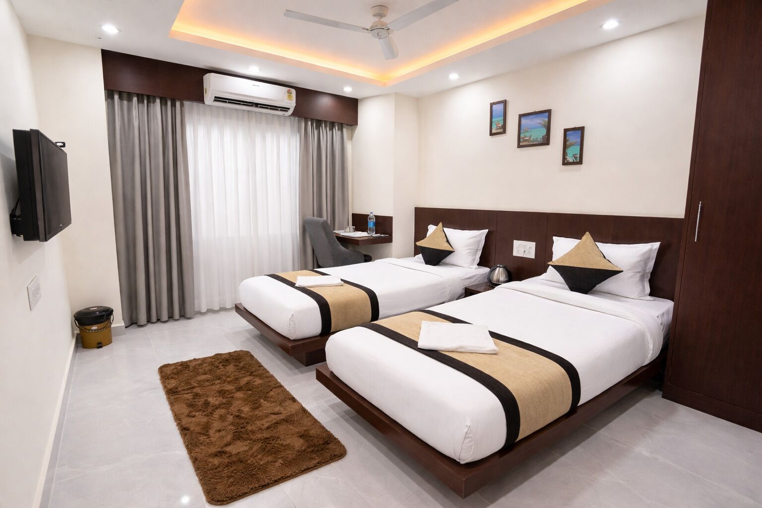 Quarto duplo premium