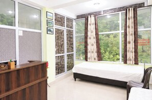 Quarto casal luxo, vista para a cidade