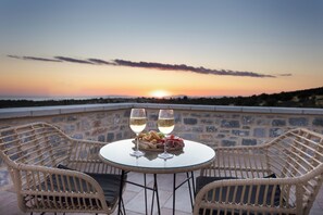 Suíte luxo | Terraço/pátio