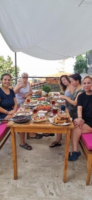 Opções para refeição ao ar livre