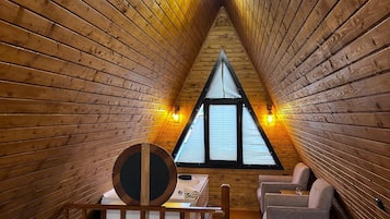 Bungalow Comfort, micro-ondas, vista para a montanha | Interior