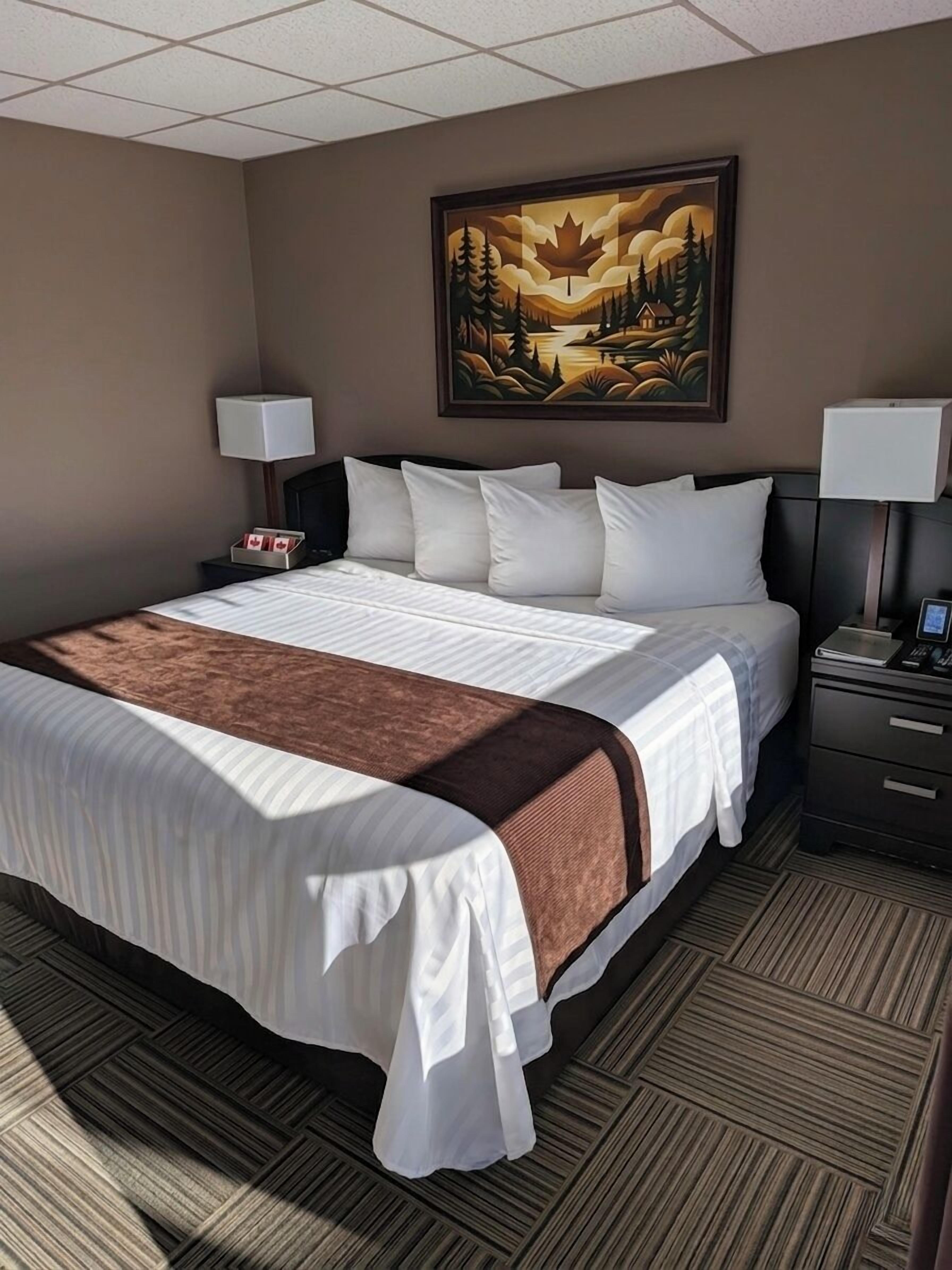 Quarto, 1 cama king-size, no rés do chão