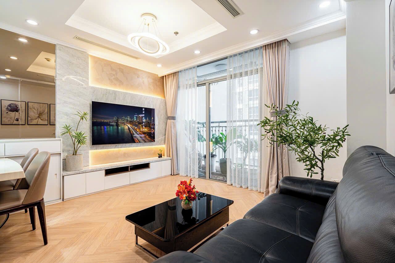 Apartamento premier, 2 quartos | Área de estar