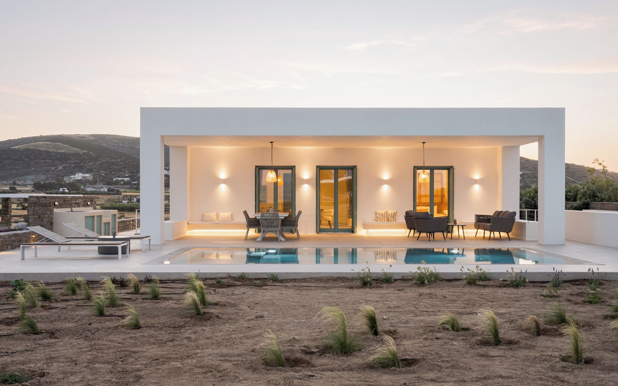 Villa, vista para a piscina | Piscina privativa