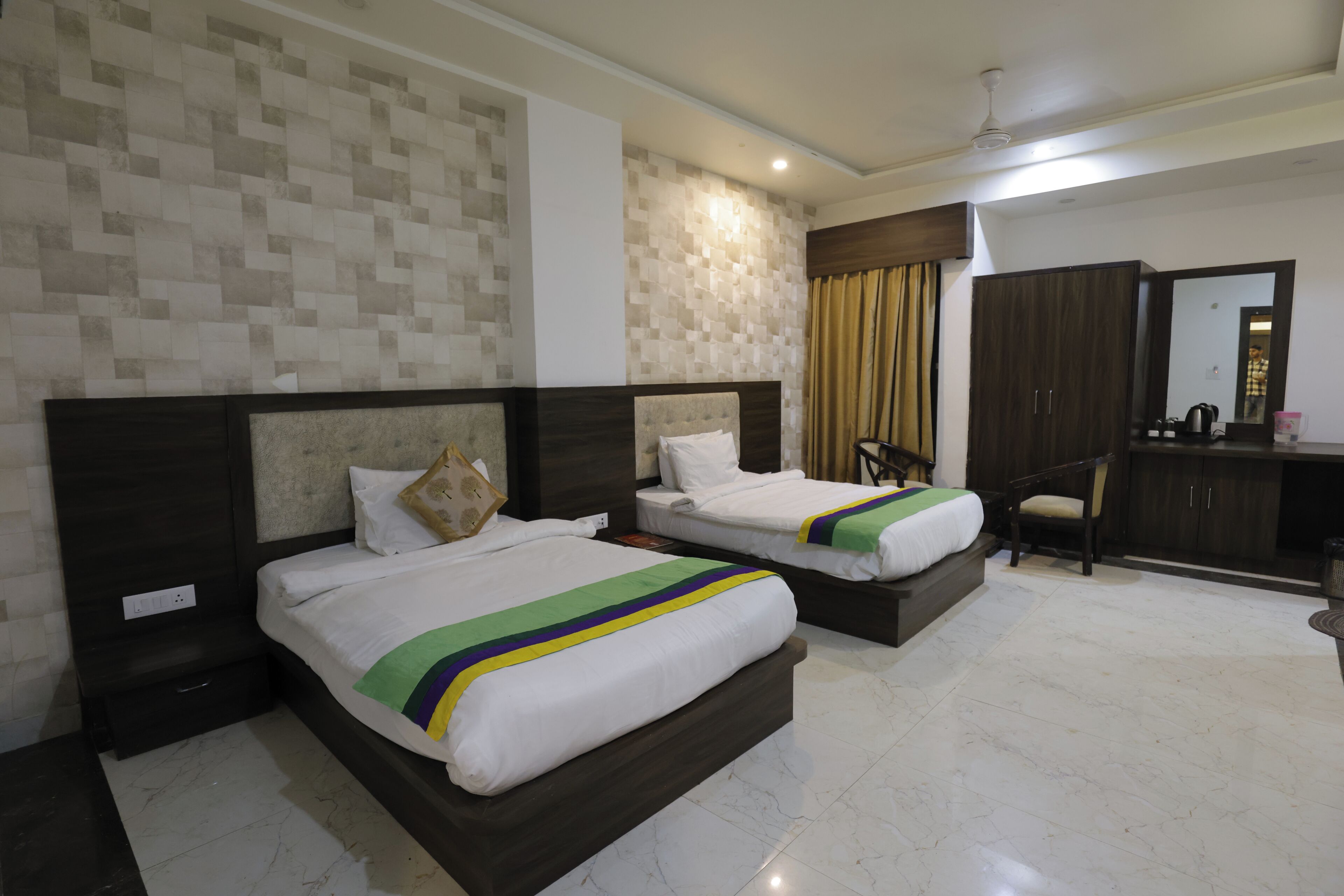 Quarto Duplo ou Twin, Vista para a cidade