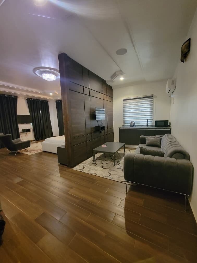 Suíte estúdio luxo | Área de estar