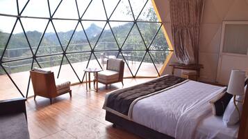 Estúdio Signature, junto ao jardim