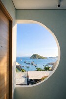 Quarto Duplo Deluxe, vista para o mar | Design do edifício