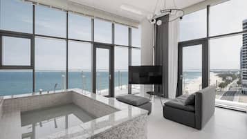 Premier Suite Loft Spa | Wi-Fi de cortesia, roupa de cama