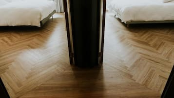 Quarto Duplo, ar condicionado, vista para o parque