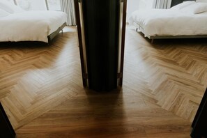 Quarto casal, ar-condicionado, vista para o parque