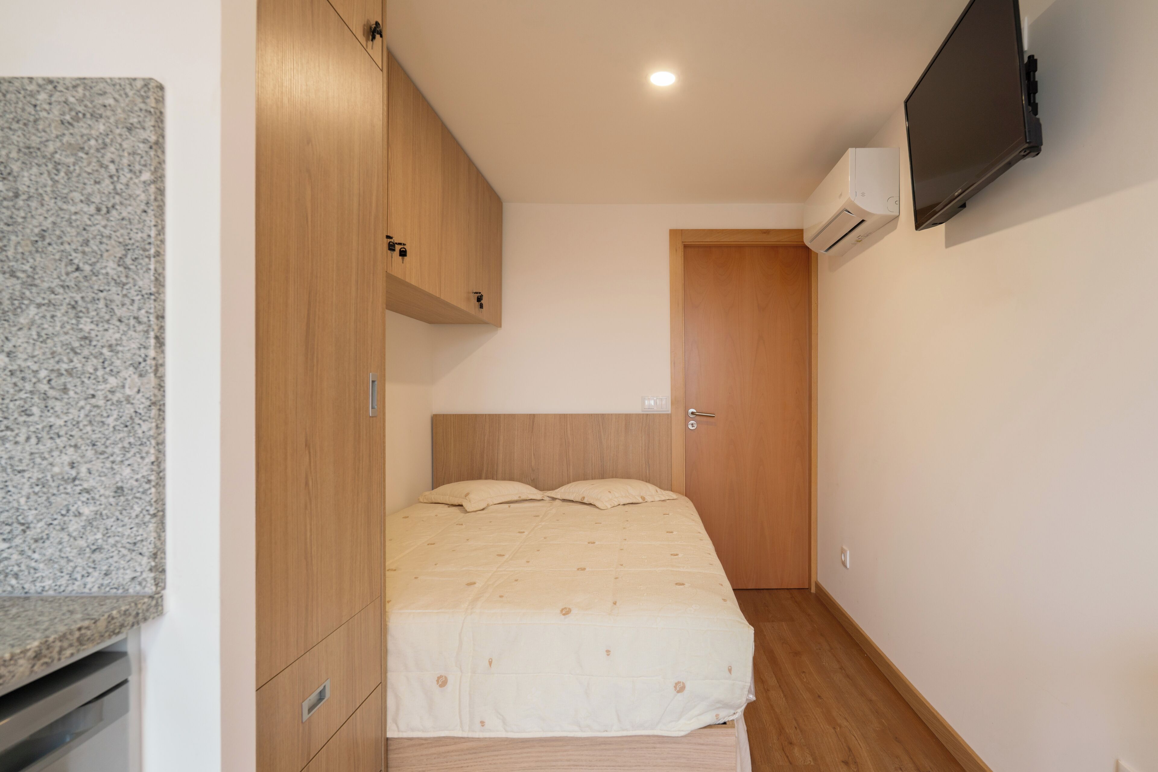 Bungalow, vista para a montanha