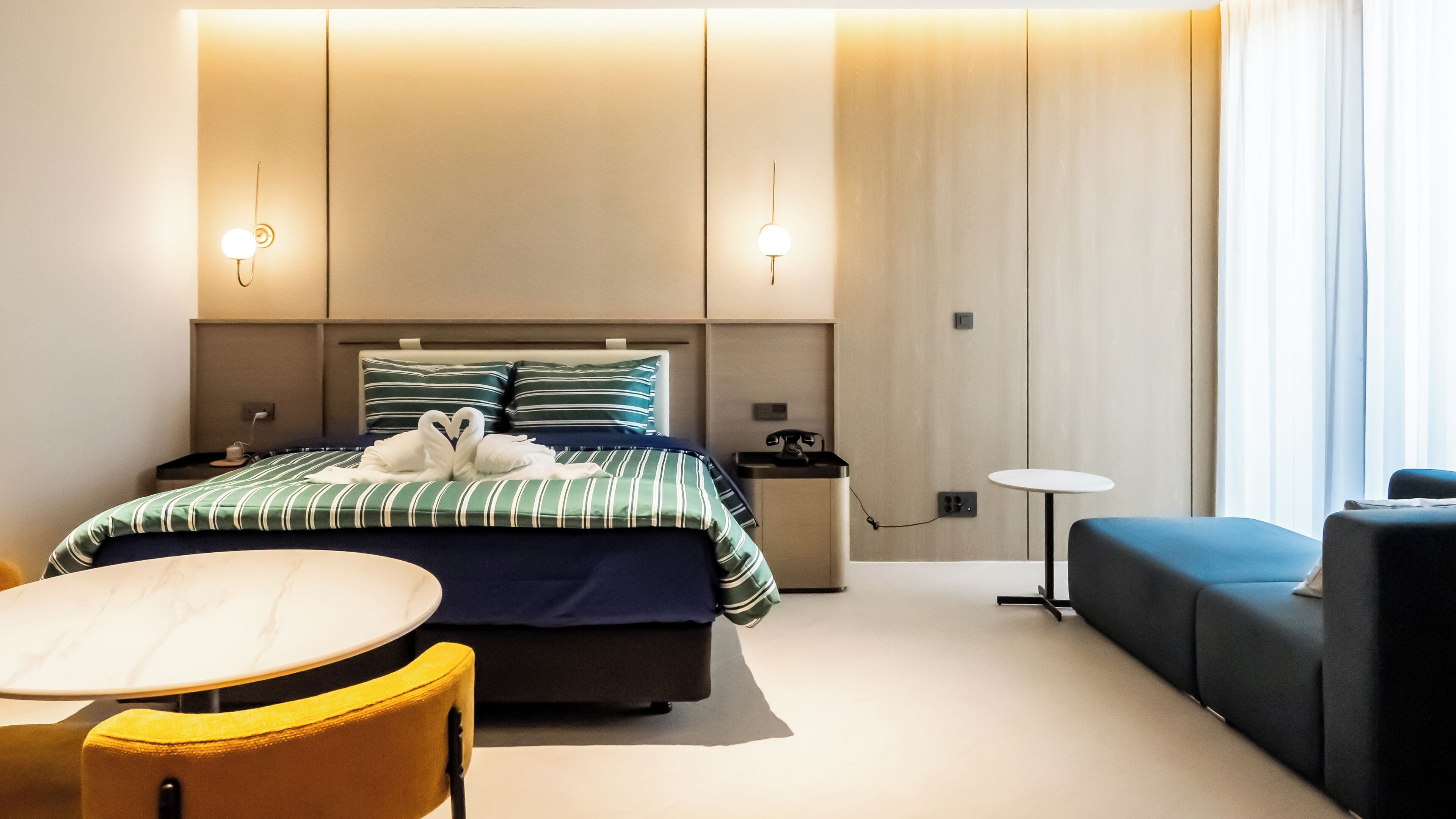 Small Suite Double (No Ocean View) | Secretária adequada para computadores portáteis, Wi-fi grátis 