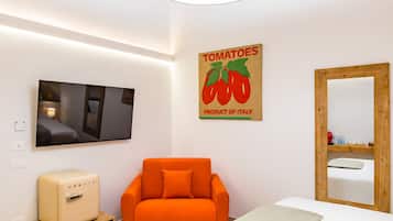 Quarto Comfort, 1 cama queen-size e sofá-cama