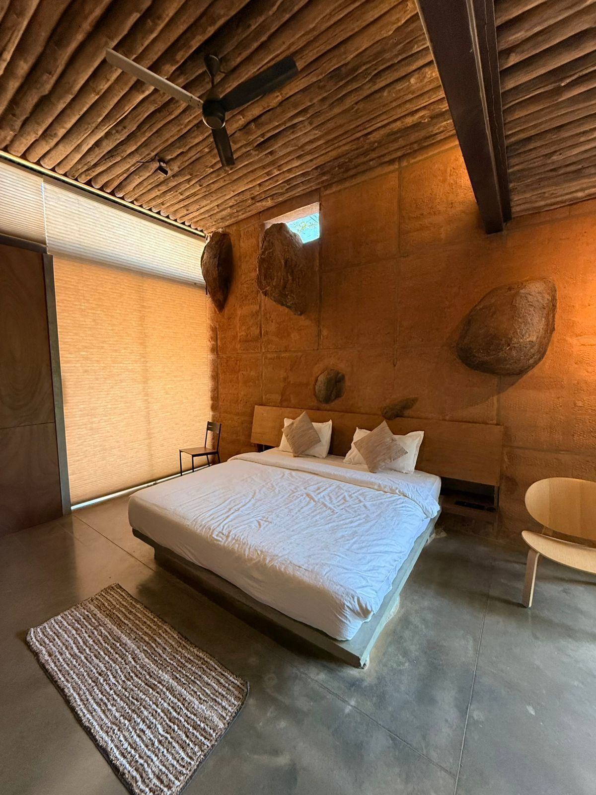 Vila, sacada, vista para o jardim