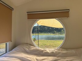 Casa Móvel, pátio, vista para a montanha