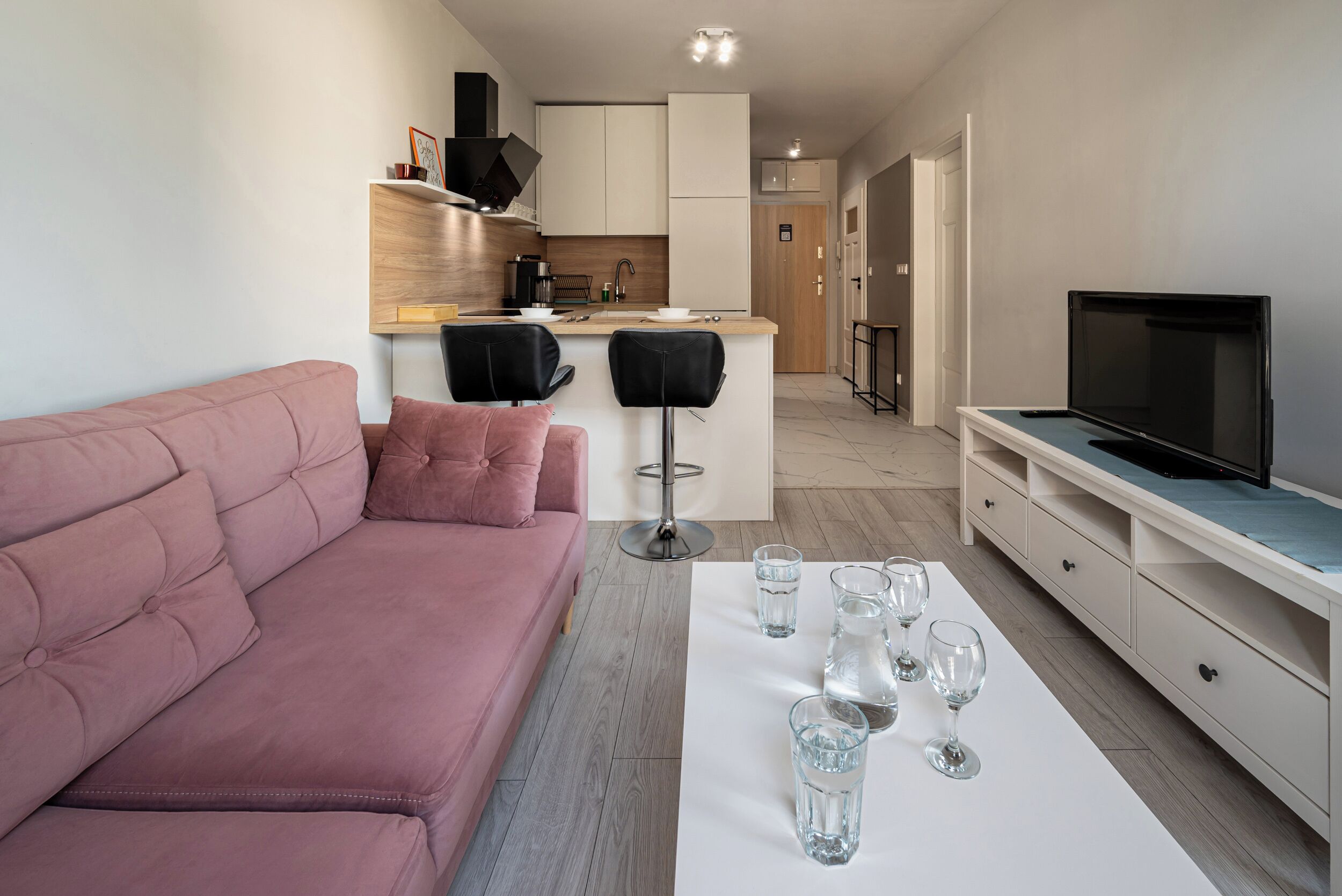 Apartamento, varanda | Sala de estar