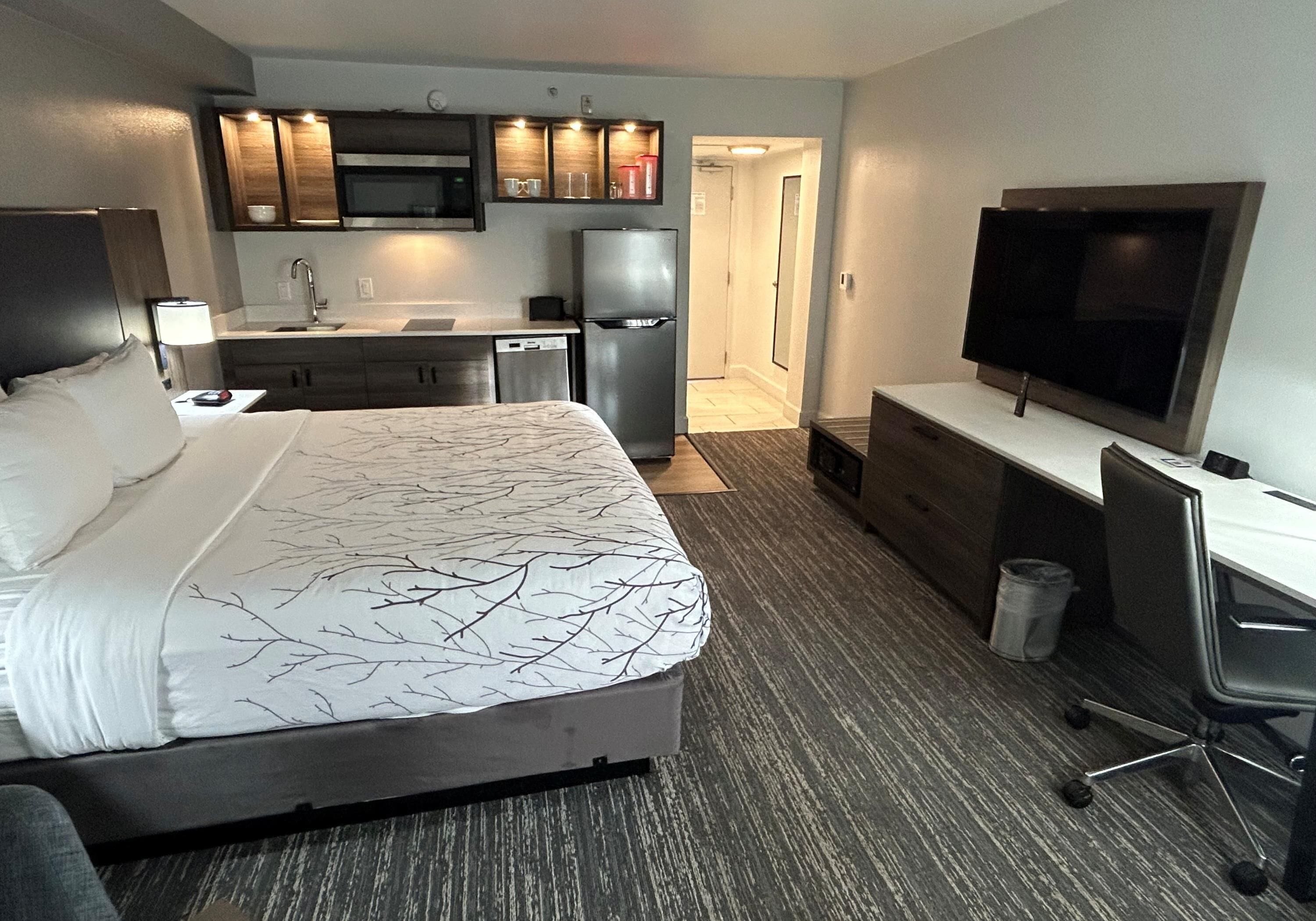 Quarto Standard, 1 cama king-size, não fumadores, kitchenette | Kitchenette privada