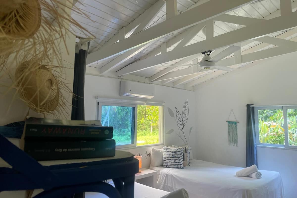 Quarto Quádruplo Clássico, vista para o jardim