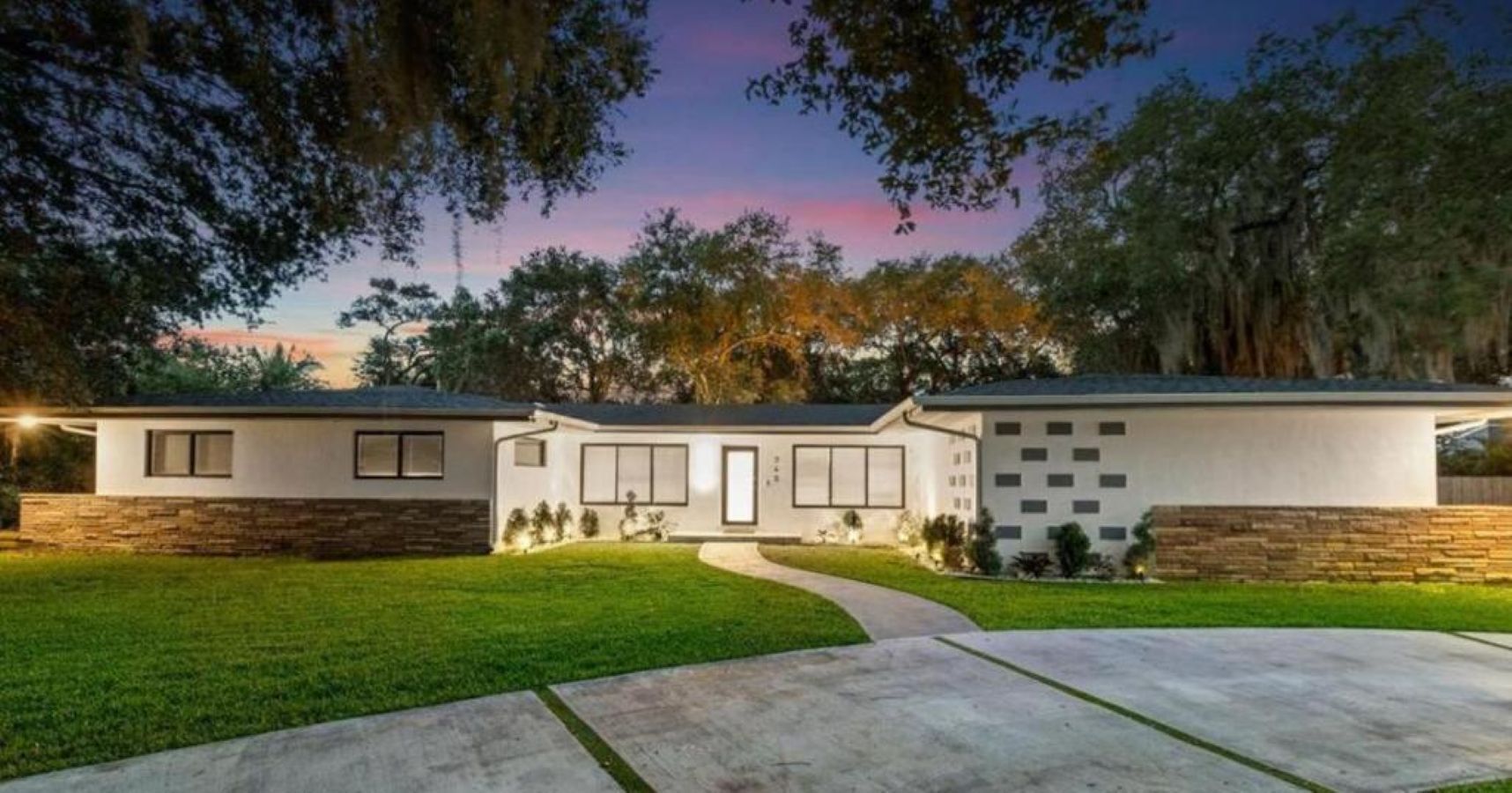 Fachada da propriedade