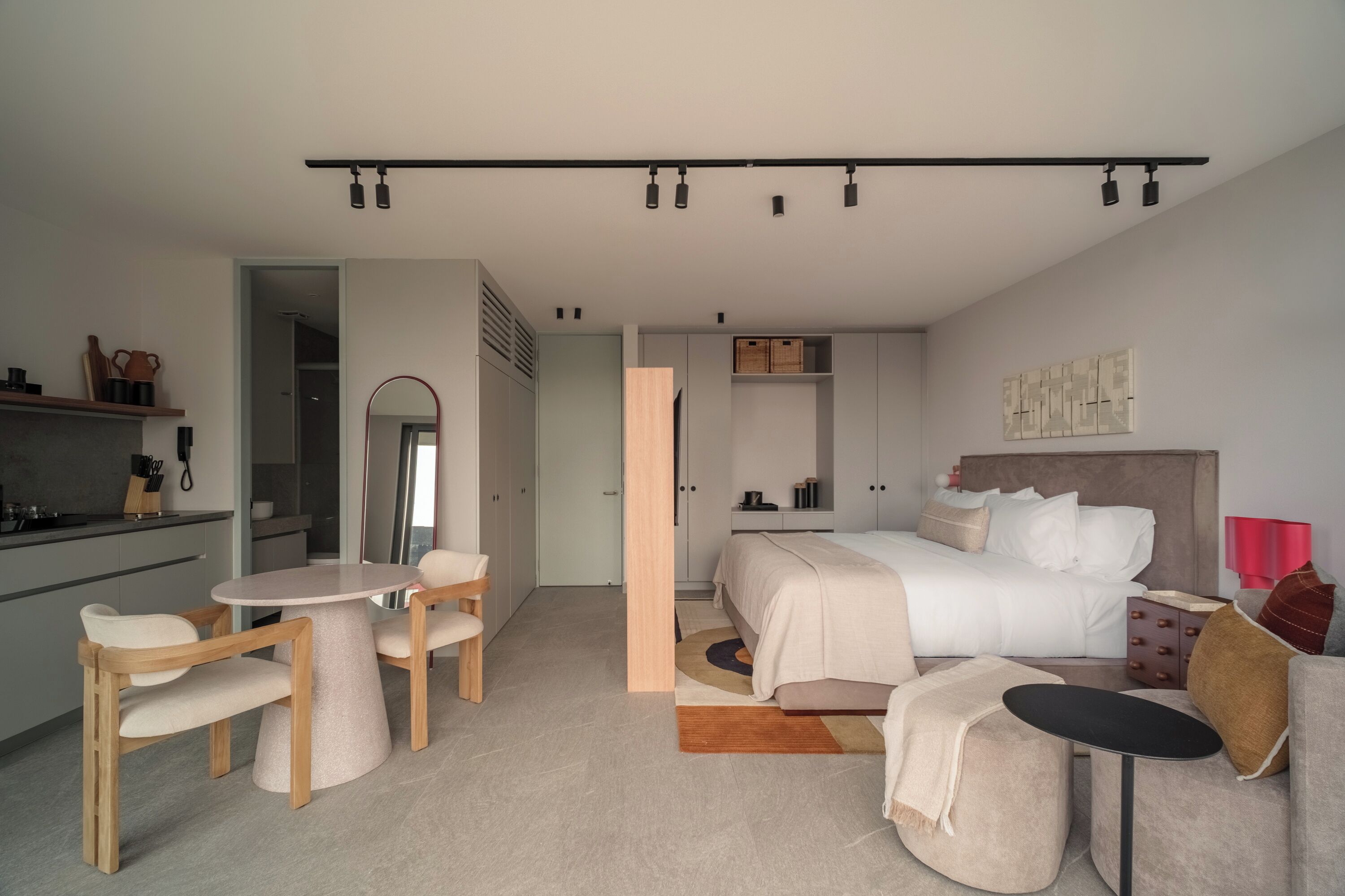 Estúdio, 1 cama King, sacada