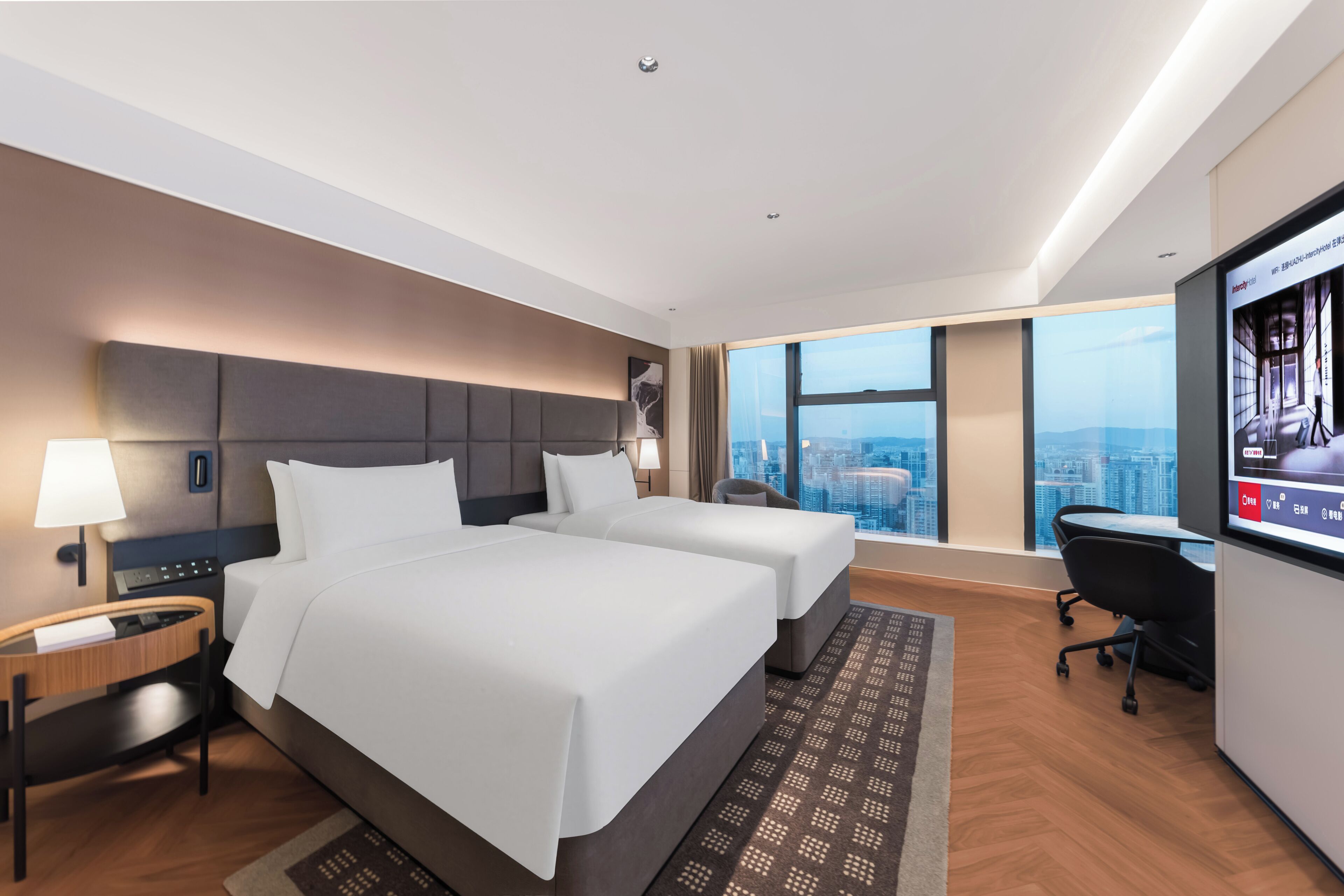 Quarto Twin Deluxe, Vista para a cidade