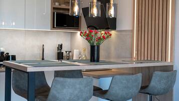 Apartamento Comfort, 3 quartos | Cozinha privada