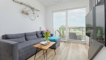 Apartamento clássico, 4 quartos | Sala de estar