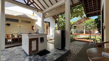 Opções para refeição ao ar livre