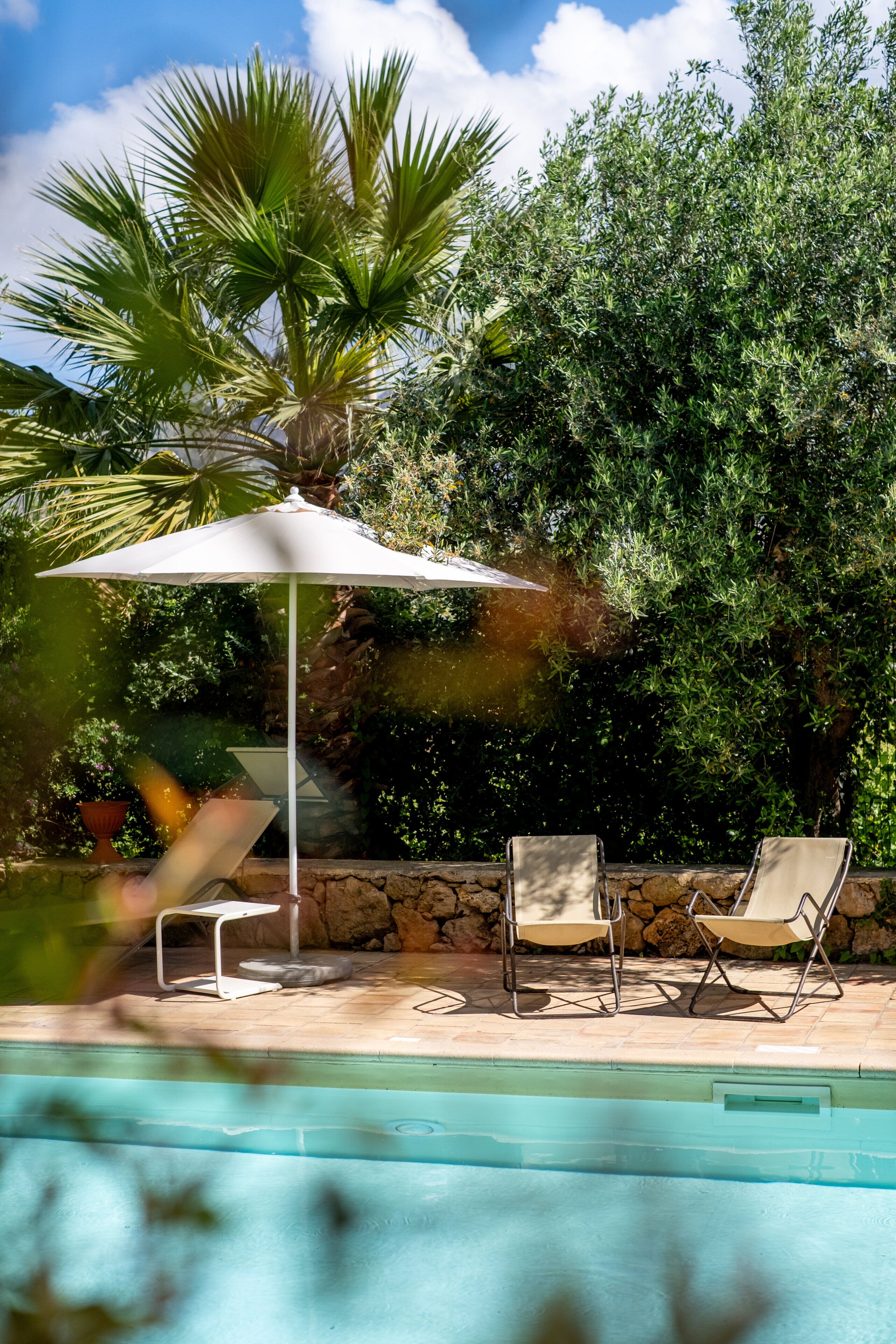 Piscina exterior sazonal 