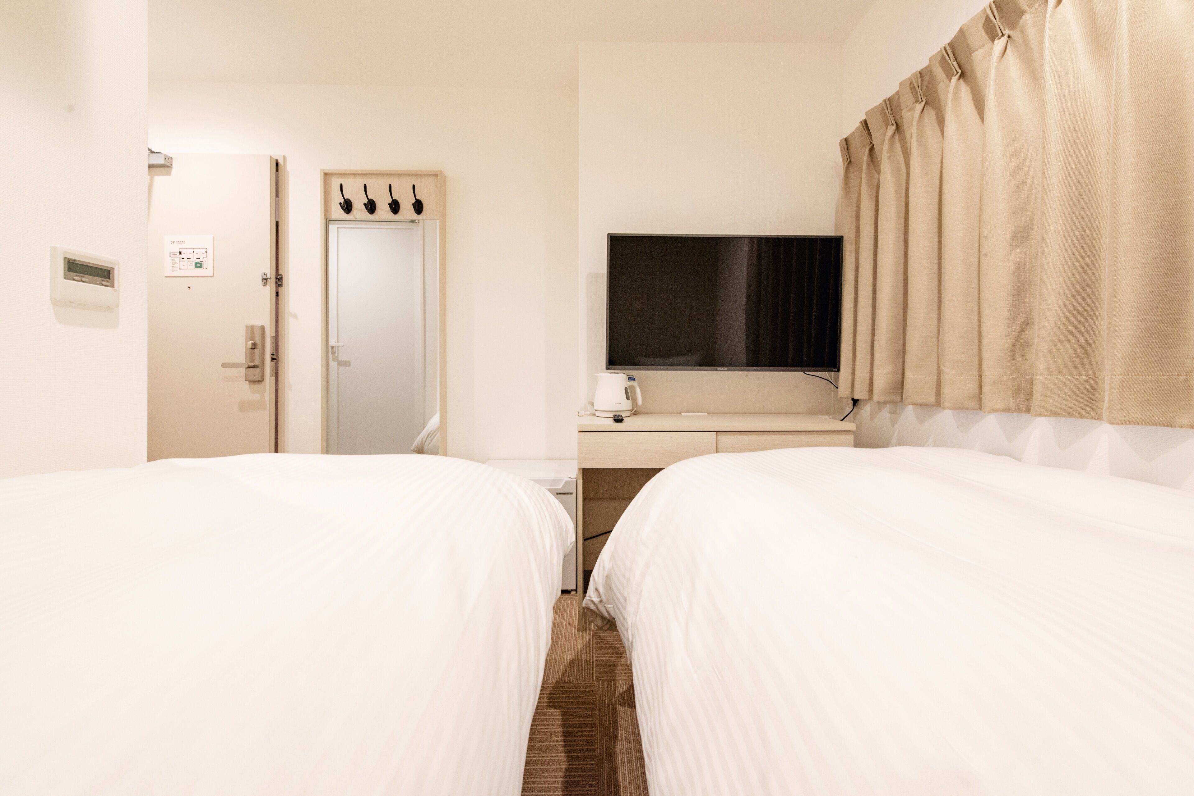 Quarto Twin Standard | Wi-fi grátis, roupa de cama fornecida 